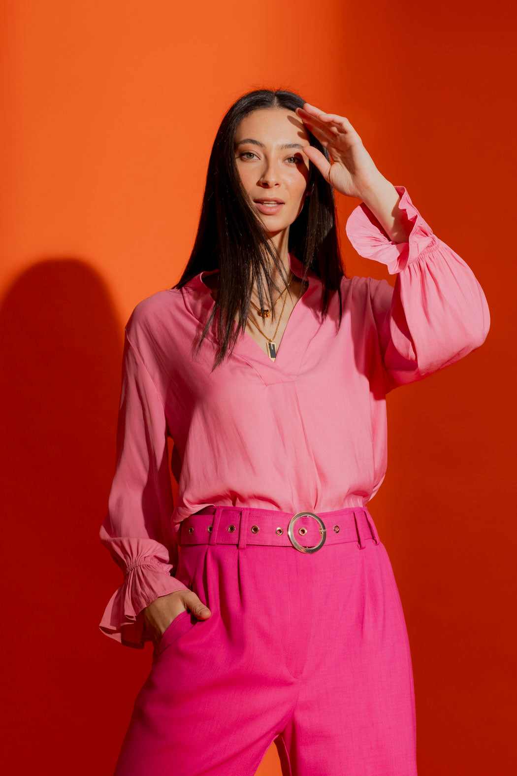 Pink Femme Blogger Shirt – Motto AU