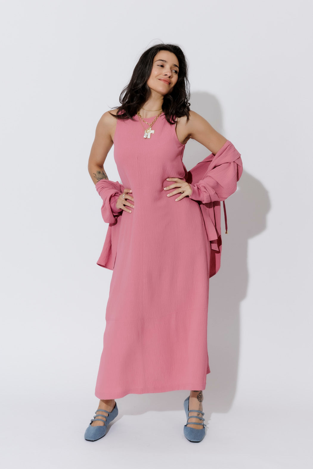 Rose A-Line Dress – Motto AU