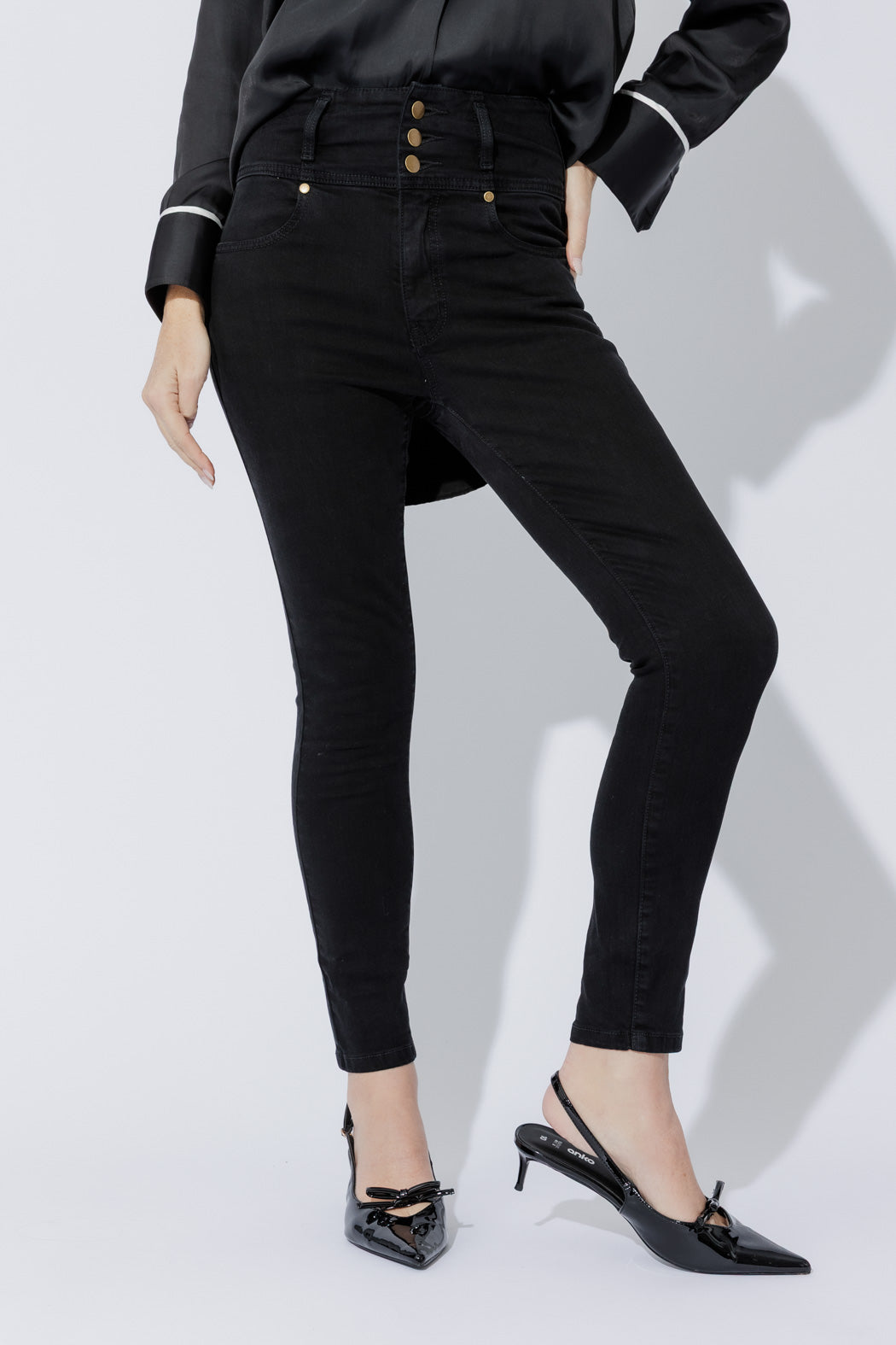 Black Corset Miracle Jean – Motto AU