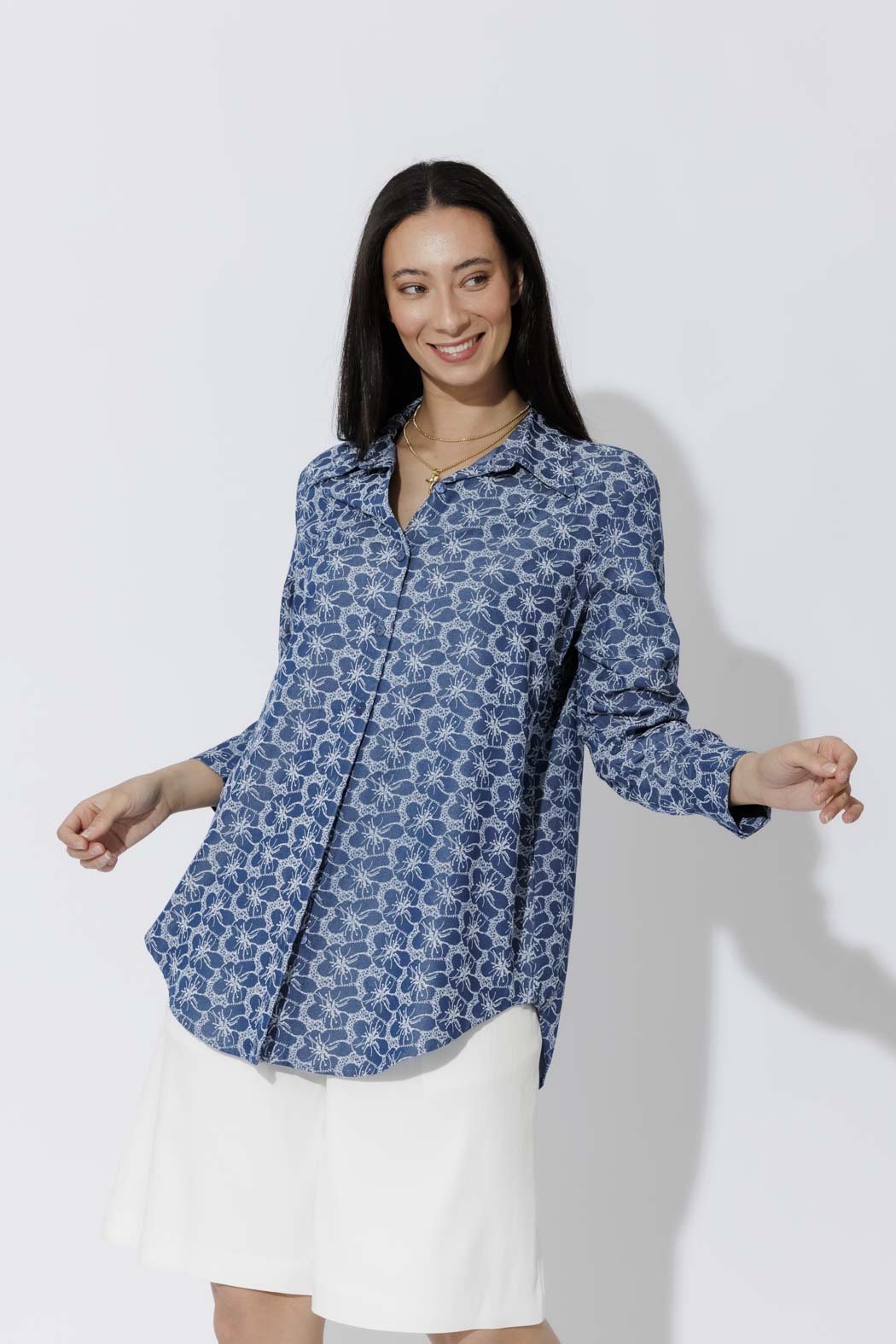 Mid Denim Classic Shirt – Motto AU