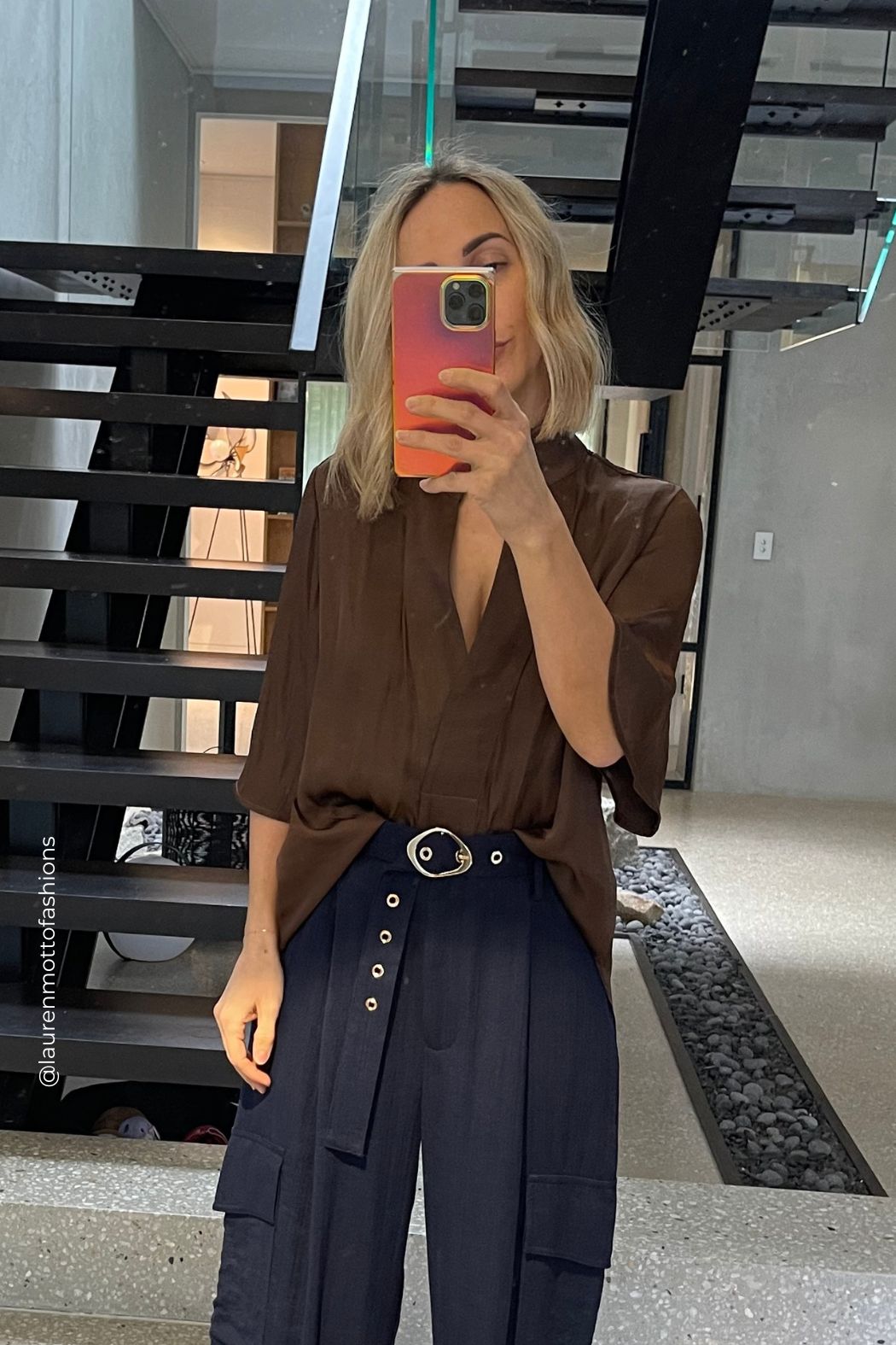 Cocoa Milan Fluted Blogger Shirt – Motto AU