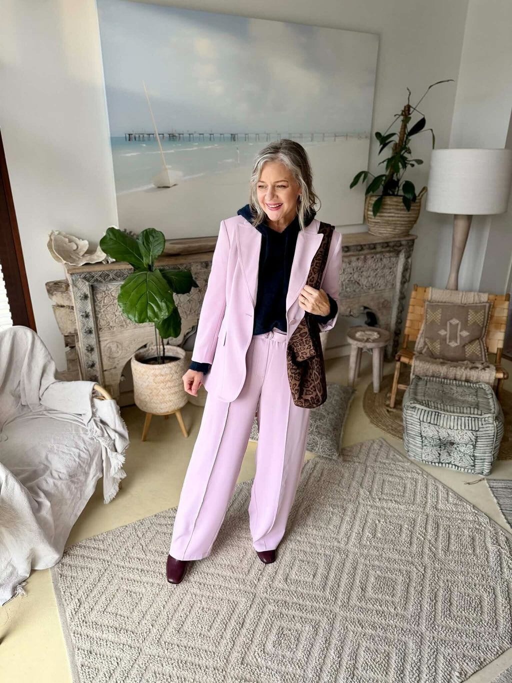 Lilac Euro Mia Blazer – Motto AU