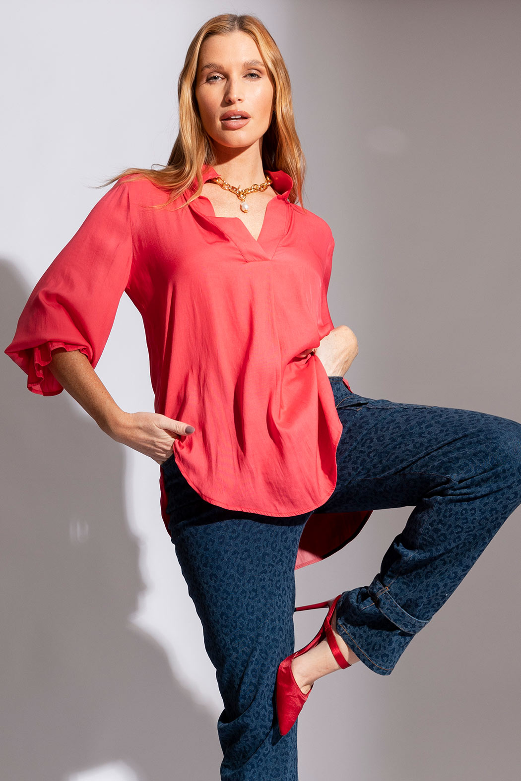 Rouge Femme Blogger Shirt – Motto AU